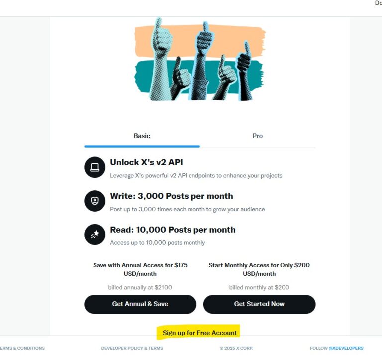Twitter(X)API無料プラン利用開始手順※2025年最新 | AutoGYM